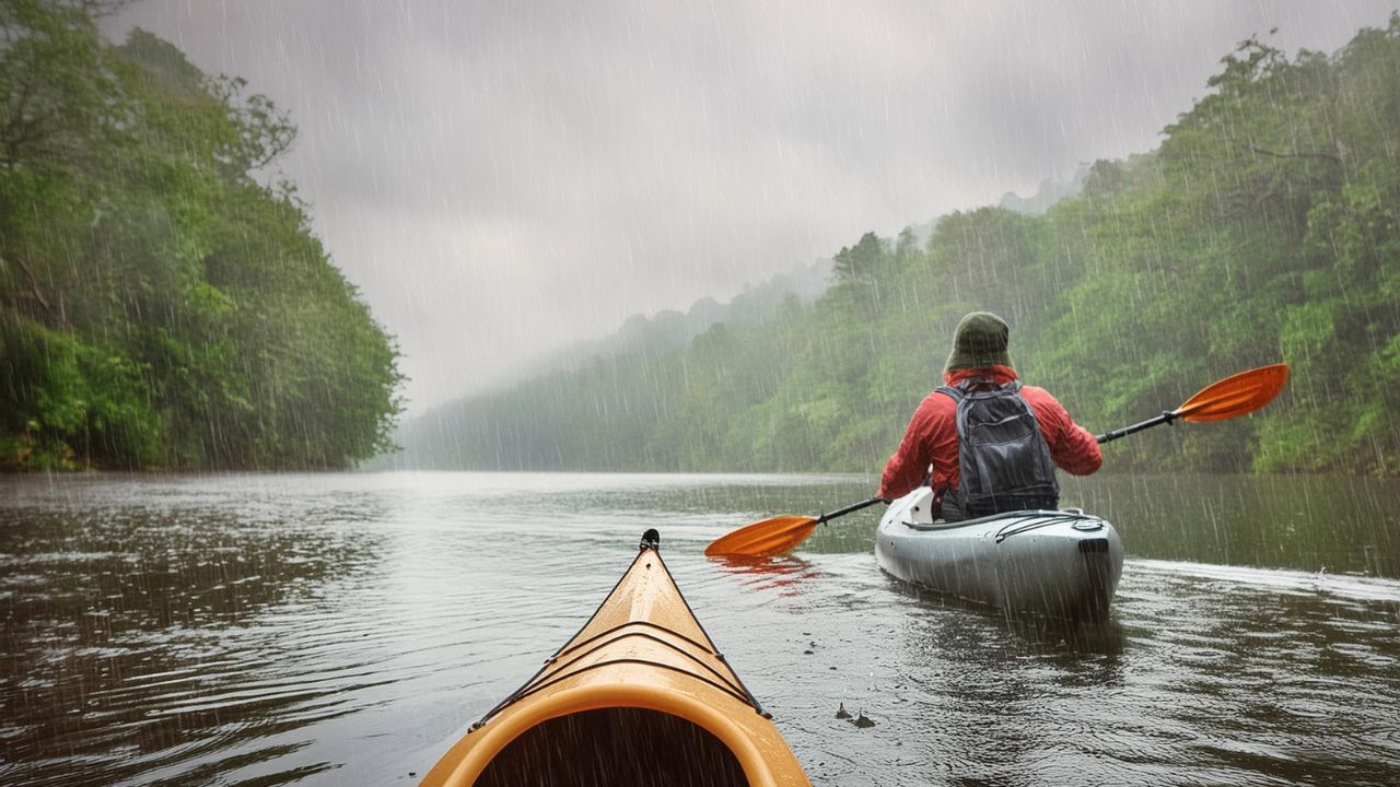 Can You Kayak In The Rain? Gear, Safety Tips & Where To Go