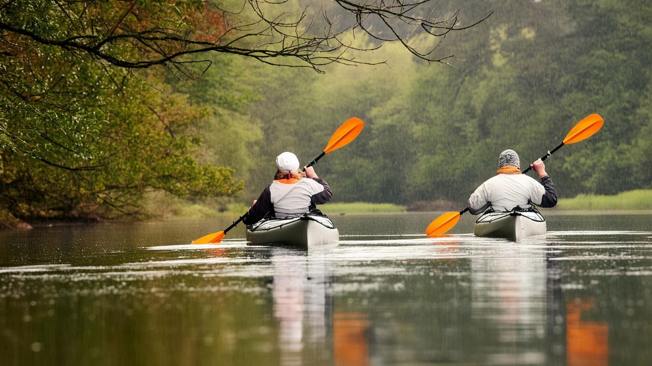 Can You Kayak In The Rain? Gear, Safety Tips & Where To Go